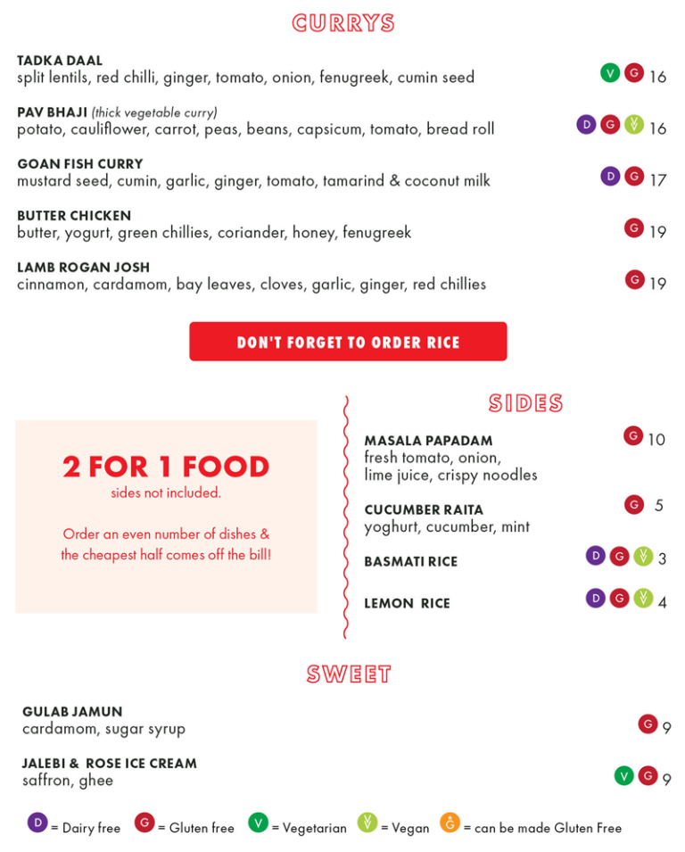 Special Menu | Chow Restaurant Tory Street Wellington